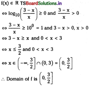 TS Inter 1st Year Maths 1A Functions Important Questions – TS Board ...