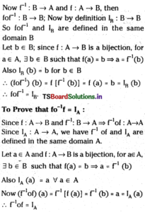 TS Inter 1st Year Maths 1A Functions Important Questions – TS Board Solutions