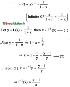 TS Inter 1st Year Maths 1A Solutions Chapter 1 Functions Ex 1(b) – TS Board Solutions