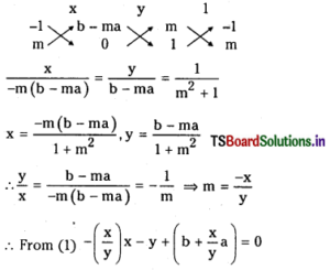 TS Inter 1st Year Maths 1B Solutions Chapter 3 Straight Lines Ex 3(d) – TS Board Solutions