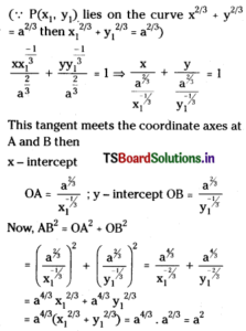 TS Inter 1st Year Maths 1B Tangent and Normal Important Questions – TS ...