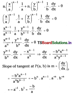 TS Inter 1st Year Maths 1B Tangent and Normal Important Questions – TS ...