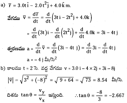 TS Inter 1st Year Physics Study Material Chapter 4 సమతలంలో చలనం – TS ...