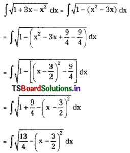 TS Inter 2nd Year Maths 2B Solutions Chapter 6 Integration Ex 6(d) – TS Board Solutions