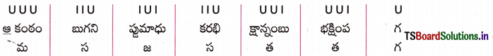 TS 10th Class Telugu Grammar Chandassu ఛందస్సు – TS Board Solutions