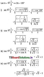 TS Inter 1st Year Maths 1A Trigonometric Ratios up to Transformations ...