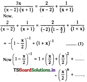 TS Inter 2nd Year Maths 2A Partial Fractions Important Questions – TS Board Solutions