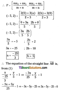 TS Inter First Year Maths 1B Straight Lines Important Questions Long ...