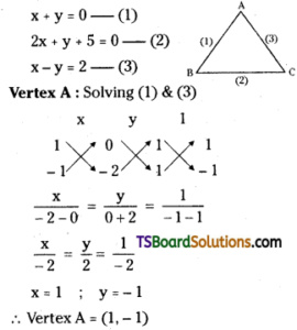 TS Inter First Year Maths 1B Straight Lines Important Questions Long ...