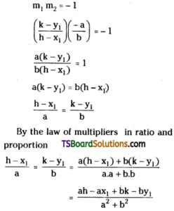 TS Inter First Year Maths 1B Straight Lines Important Questions Long Answer Type – TS Board ...