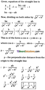 TS Inter First Year Maths 1B Straight Lines Important Questions Short Answer Type – TS Board ...