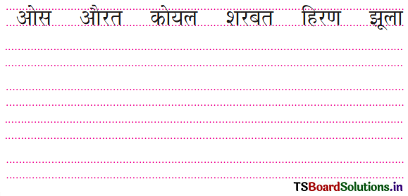 TS 6th Class Hindi Guide 6th Lesson चिड़ियाघर – TS Board Solutions