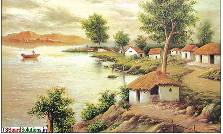 TS 6th Class Telugu 8th Lesson Questions and Answers Telangana చెరువు ...