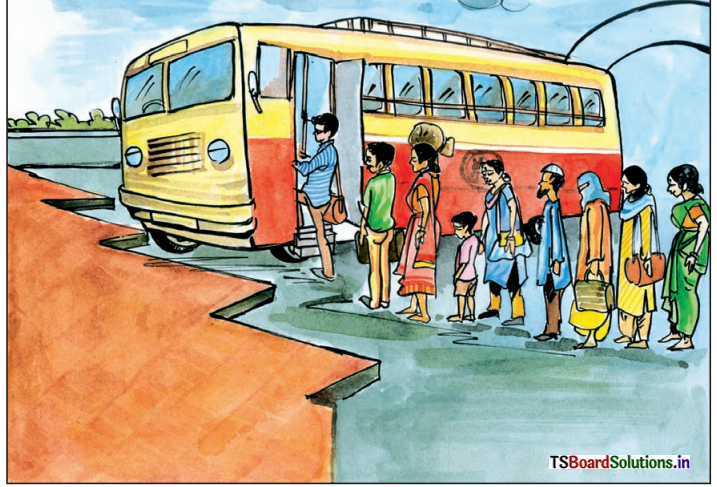 TS 6th Class Telugu 9th Lesson Questions and Answers Telangana చీమలబారు ...